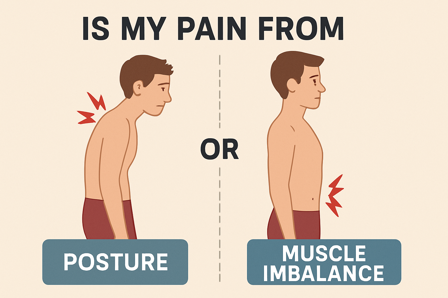 Is My Pain From Posture or Muscle Imbalance? A Mississauga Physio Explains